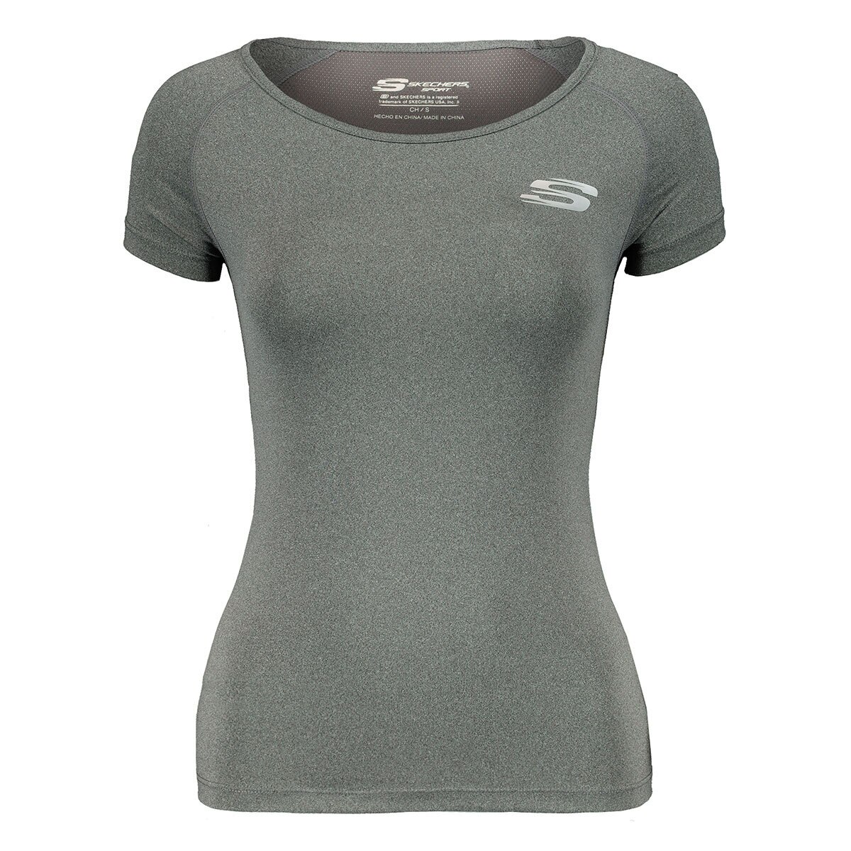 Skechers Playera Deportiva Para Dama Gris Oscuro Varias Tallas Costco México