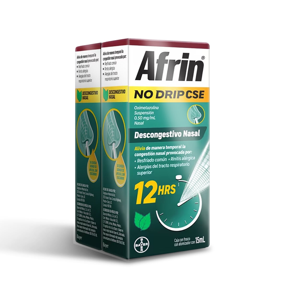 Afrin No Drip, Oximetazolina Suspensión Nasal 0.5mg/ml 2 ...